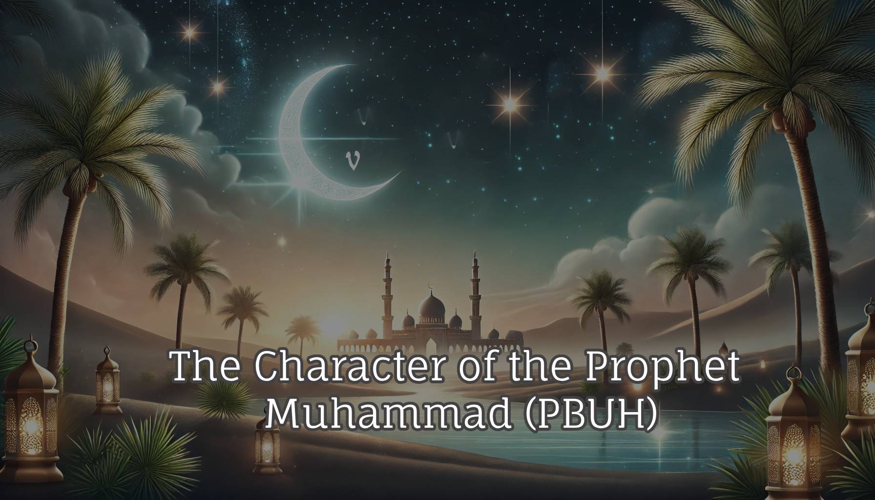 The Character of the Prophet Muhammad (PBUH) - Hasanat